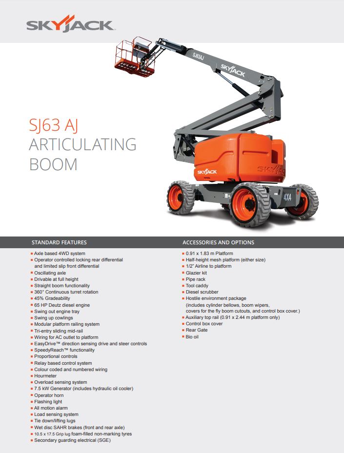 SJ63 AJ | Skyjack