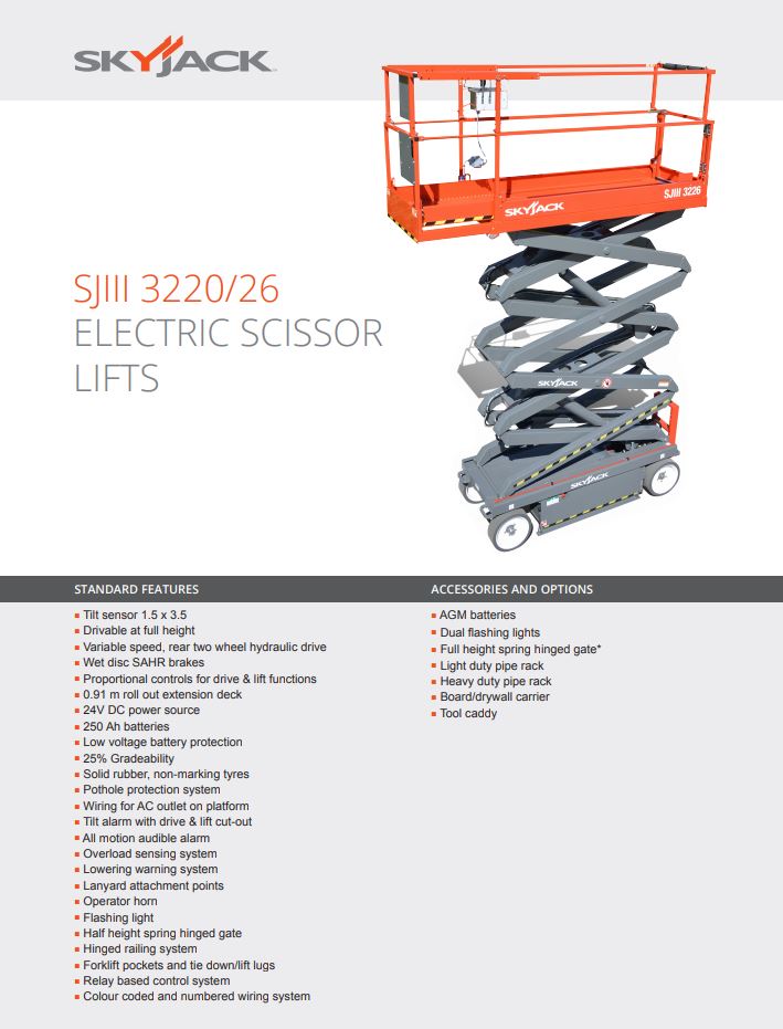 SJIII 3220/26 | Skyjack