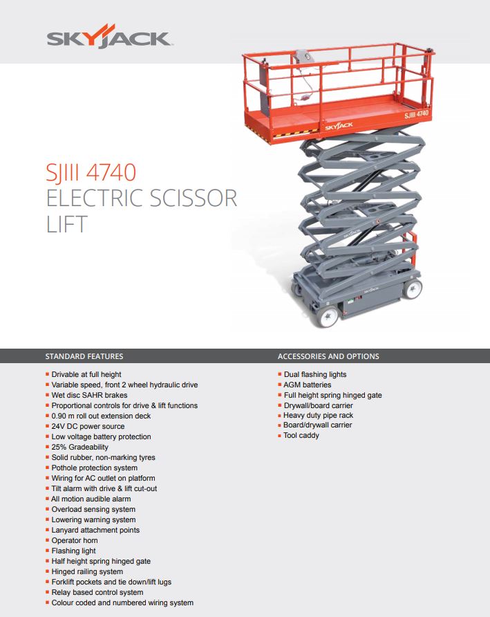 SJIII 4740 | Skyjack