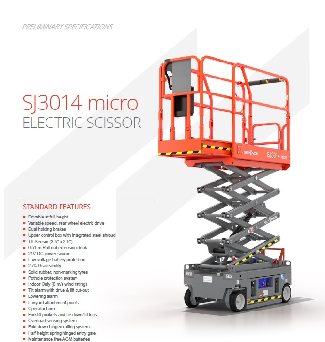 SJ3014 micro | Skyjack
