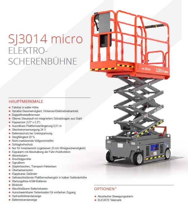 SJ3014 micro | Skyjack