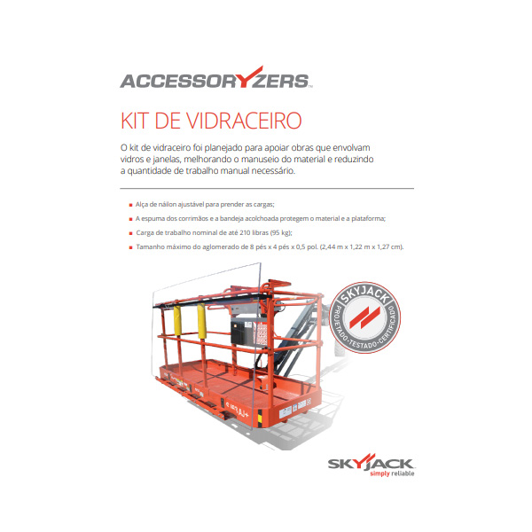 KIT DE VIDRACEIRO | Skyjack