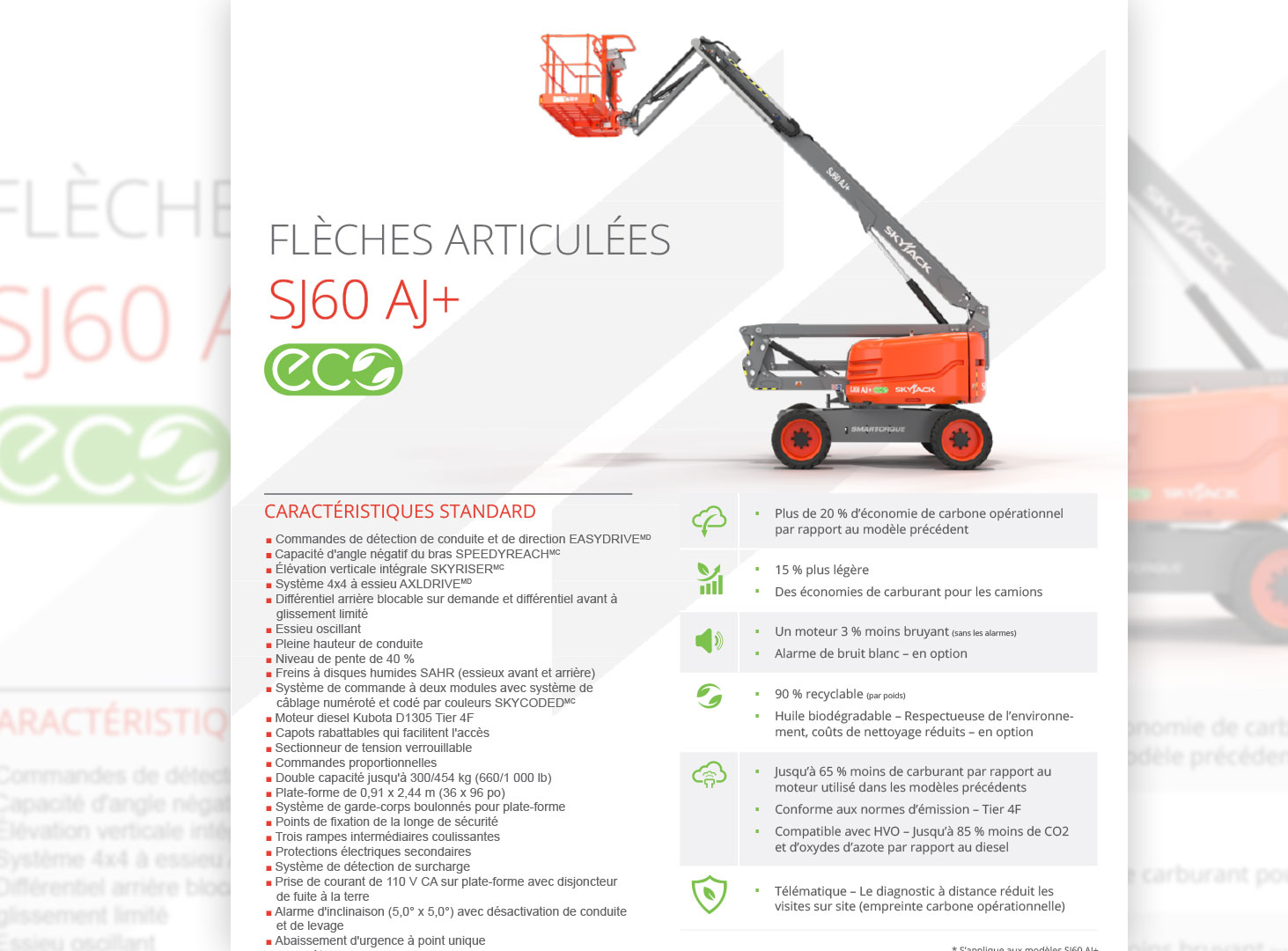 SJ60 AJ+ ECO | Skyjack
