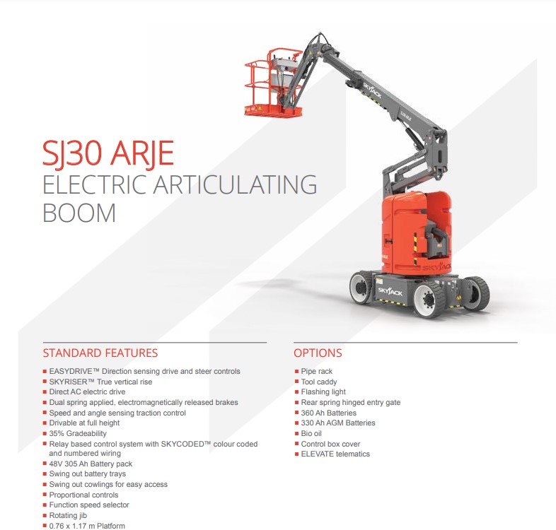 SJ30 ARJE | Skyjack